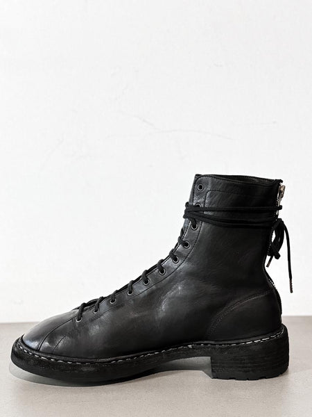 Guidi 5212BZV Laced Up Back Zip Boots – DARK WAVE
